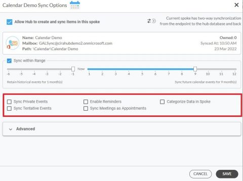 How to Utilize Calendar Sync Options CiraHub