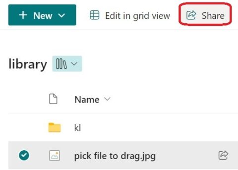 How to Share a File in SharePoint