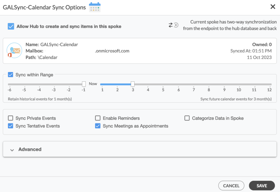 How to Multi-Way Sync Multiple Microsoft 365 Mailbox Calendars